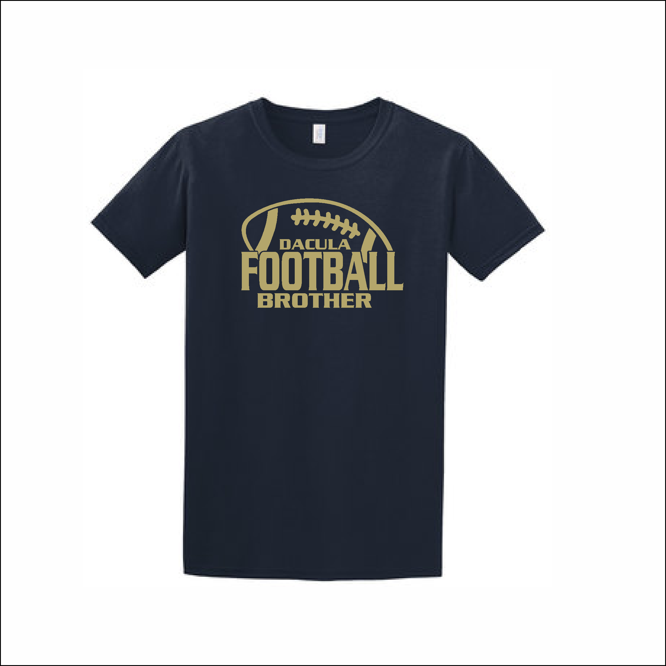 Dacula Family Football - Cotton Shirt – CIC Custom Products & Apparel